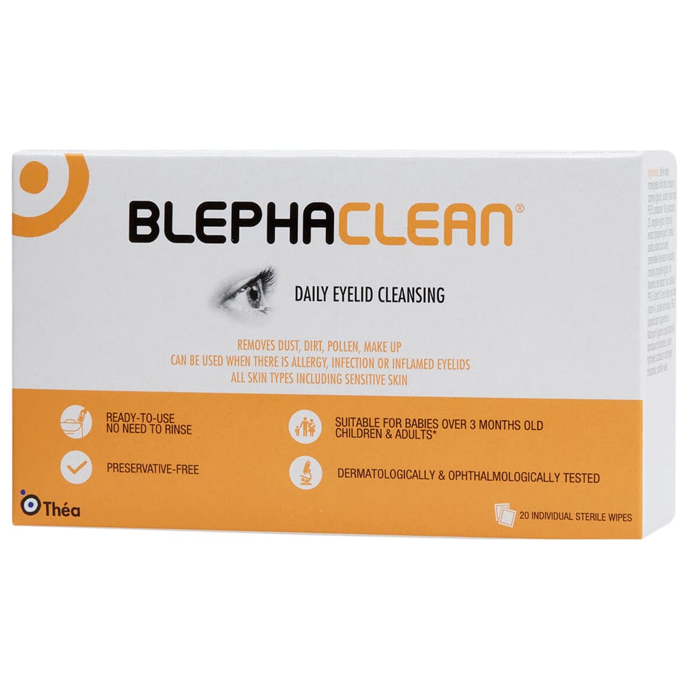 Blephaclean Eyelid Cleansing Wipes 20 Pack | Meaghers.ie — Meaghers ...