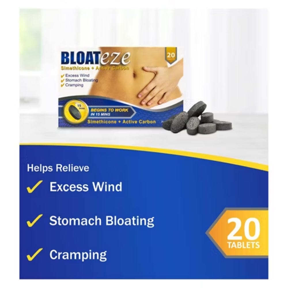 Bloateze 50mg 20 Tablets | Meaghers Pharmacy