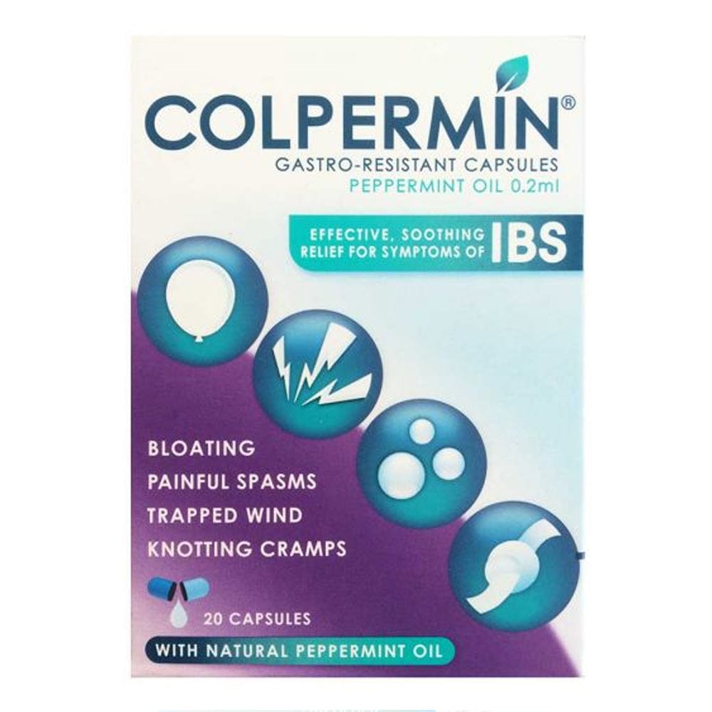 Colpermin Gastro-Resistant Capsules 20 Pack | Meaghers Pharmacy