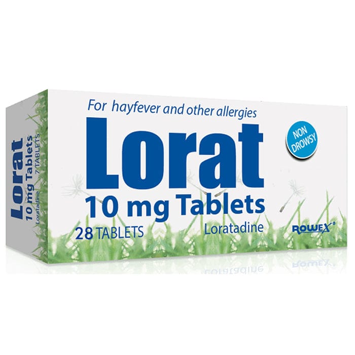 Lorat 10mg Loratidine Allergy Relief Tablets — Meaghers Pharmacy