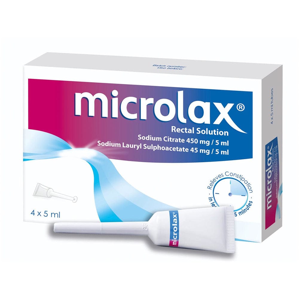 Microlax 5ml Tubes | Meaghers Pharmacy