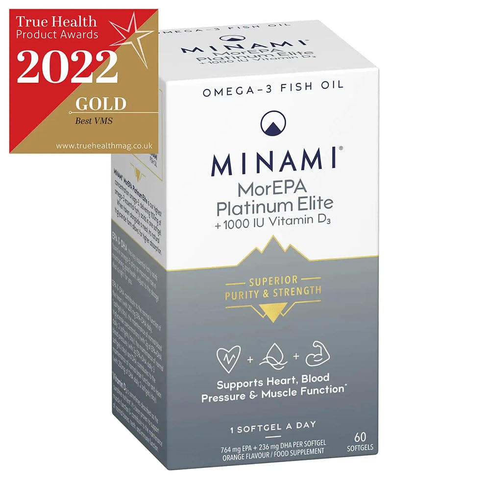 Minami MorEPA Platinum Smart Fats + D3 60 Softgels | Meaghers Pharmacy