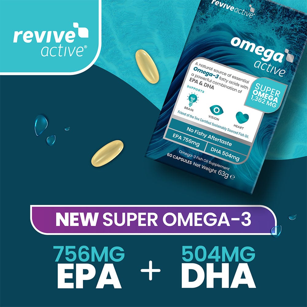 Revive Active Omega Active 60 Capsules | Meaghers Pharmacy
