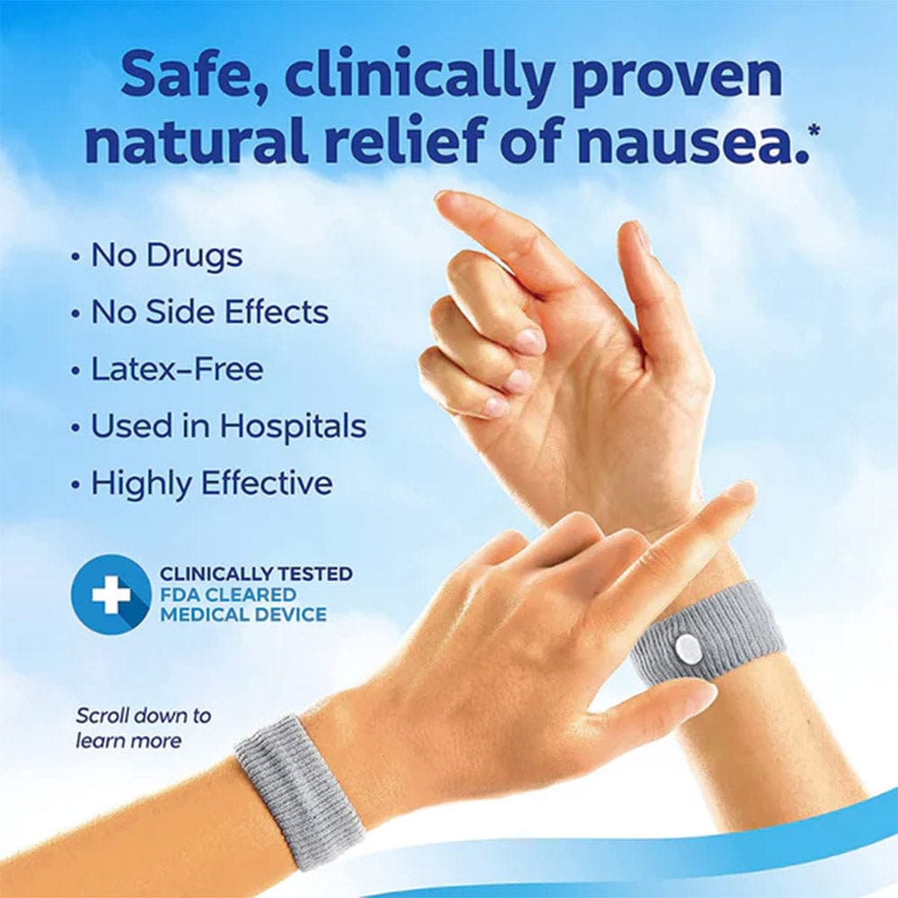 Sea-Band Nausea Relief Acupressure Bands | Meaghers Pharmacy