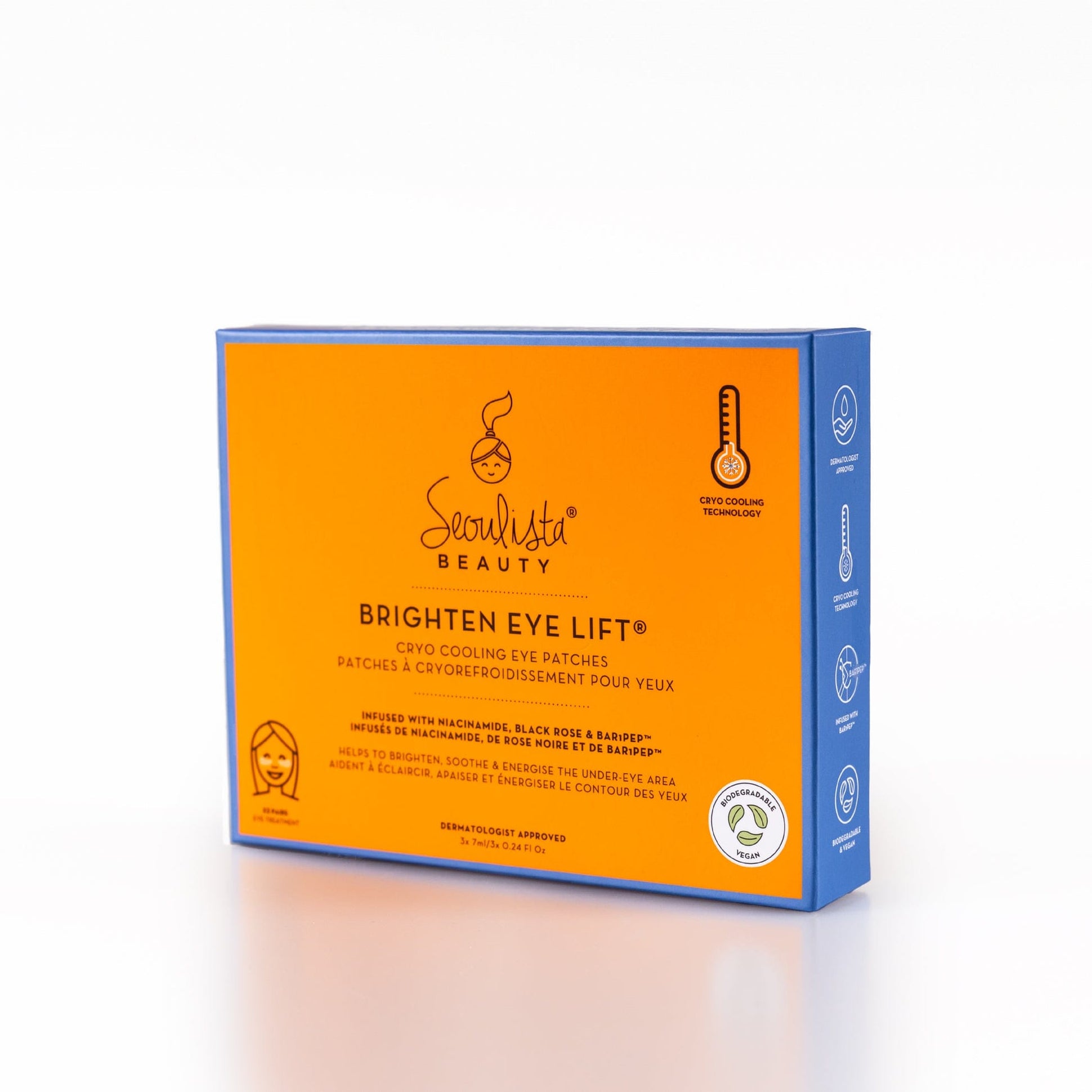 Seoulista Eye Lift Brighten Cryo Cooling Eye Patches - 3 Pack ...
