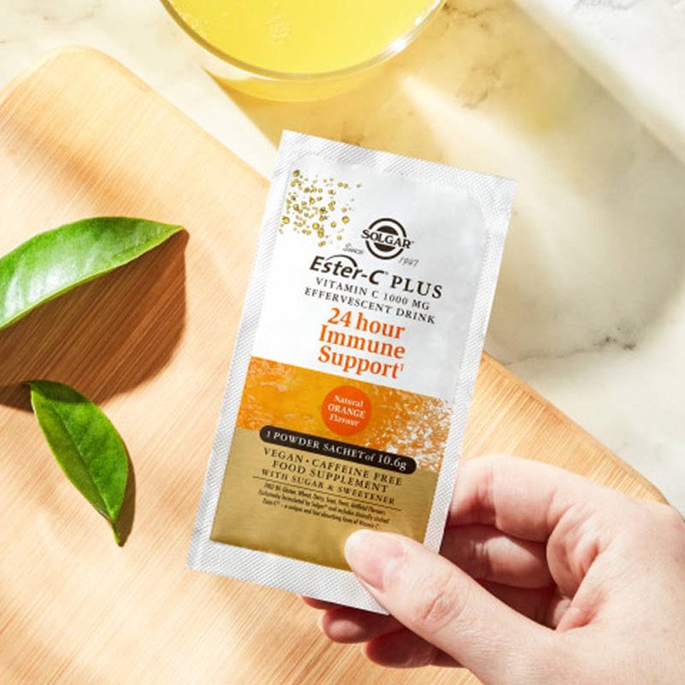 Solgar Ester-C Plus Effervescent Powder 21 Sachets | Meaghers Pharmacy