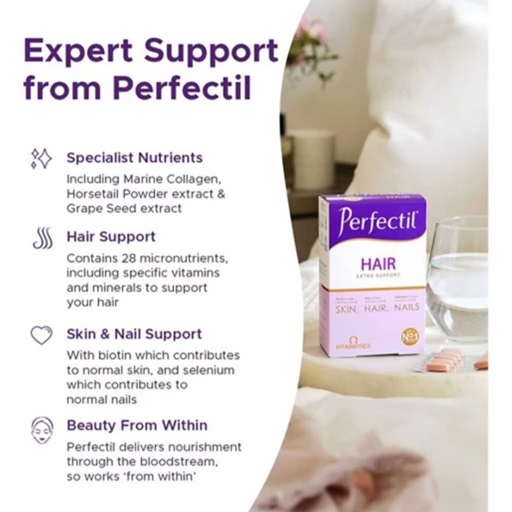 Vitabiotics Perfectil Plus Hair Supplement | Meaghers Pharmacy