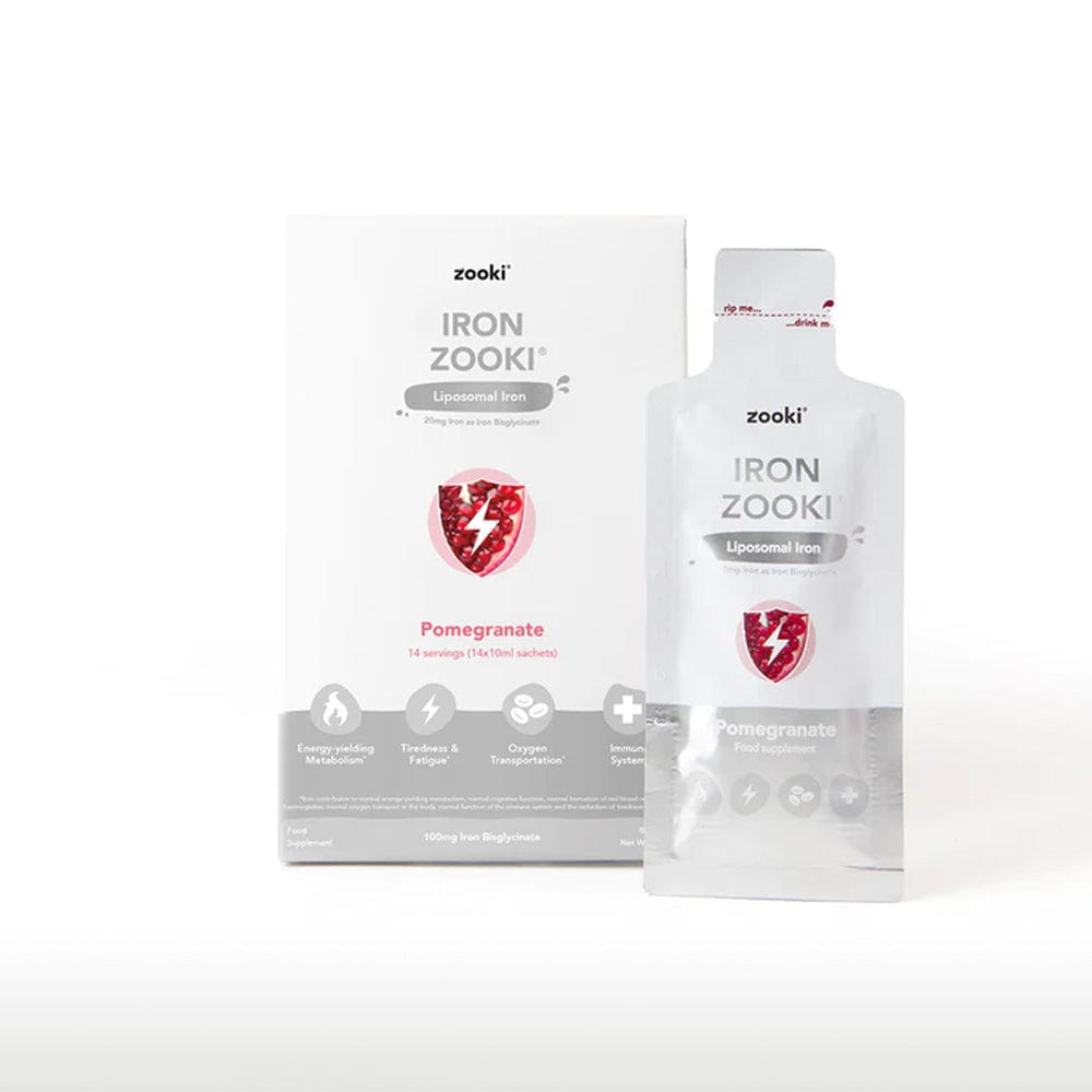 Zooki Iron Pomegranate 14s | Meaghers Pharmacy