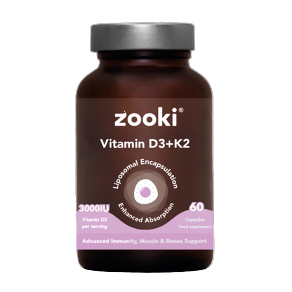 Zooki Liposomal Vitamin D3 + K2 Capsules 30 Servings | Meaghers Pharmacy